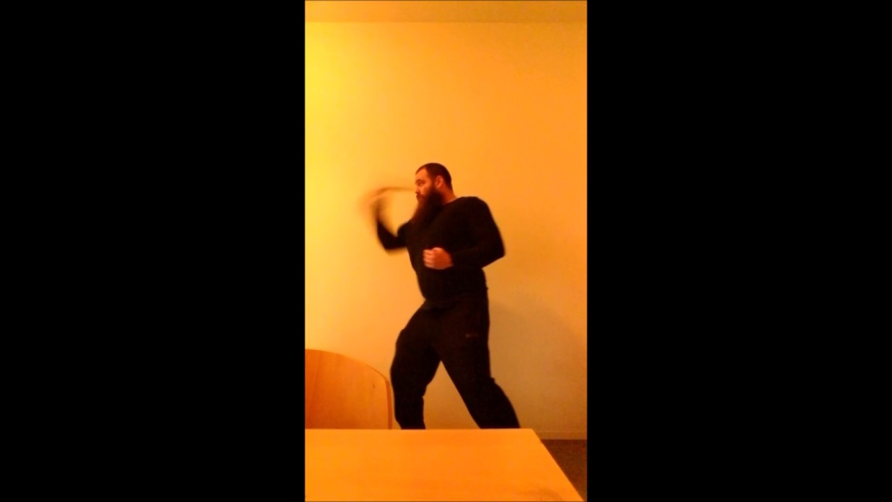 One handed sword fighting training with the right hand 3 - YouTube