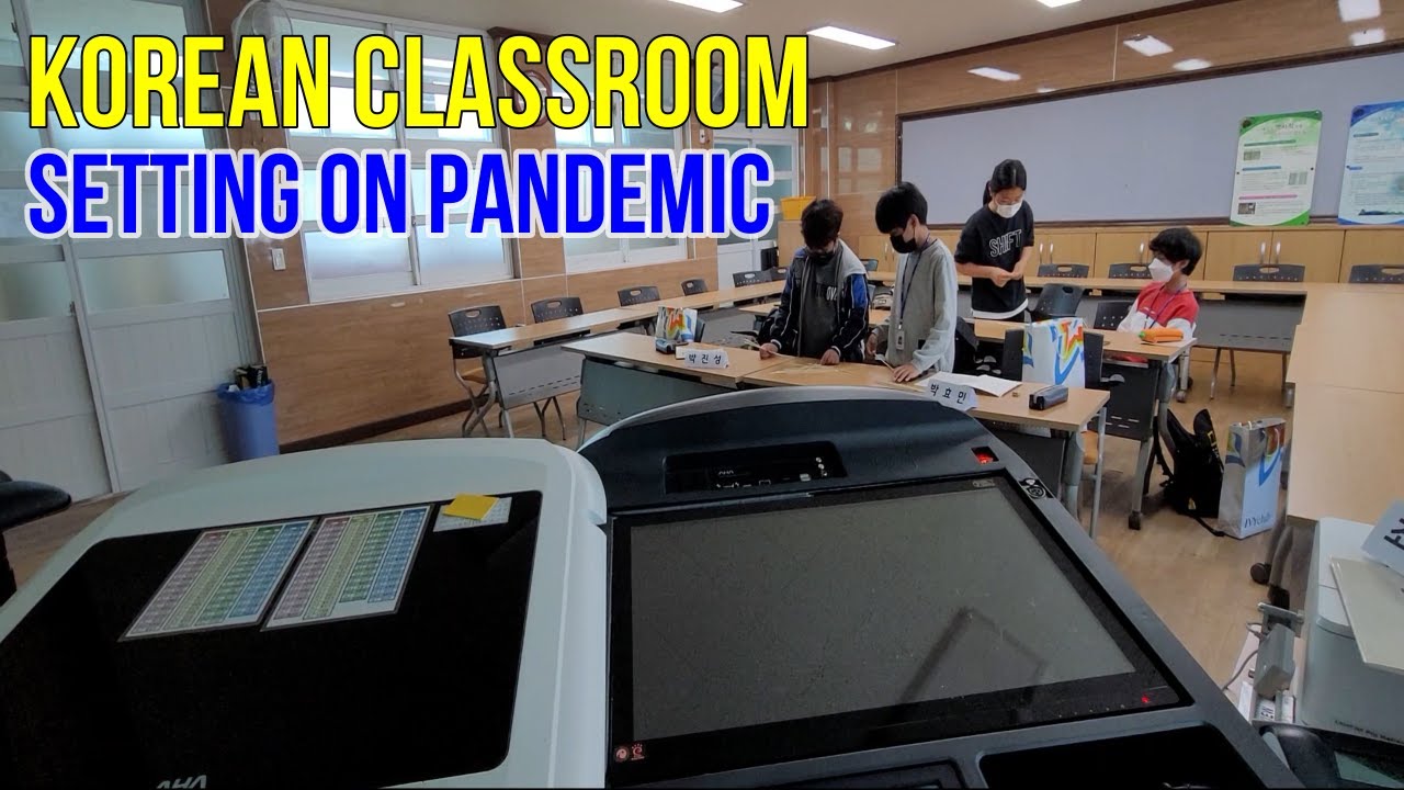 KOREAN CLASSROOM SETTING FOR SPECIAL CLASSES OR SPECIFIC SUBJECT - YouTube