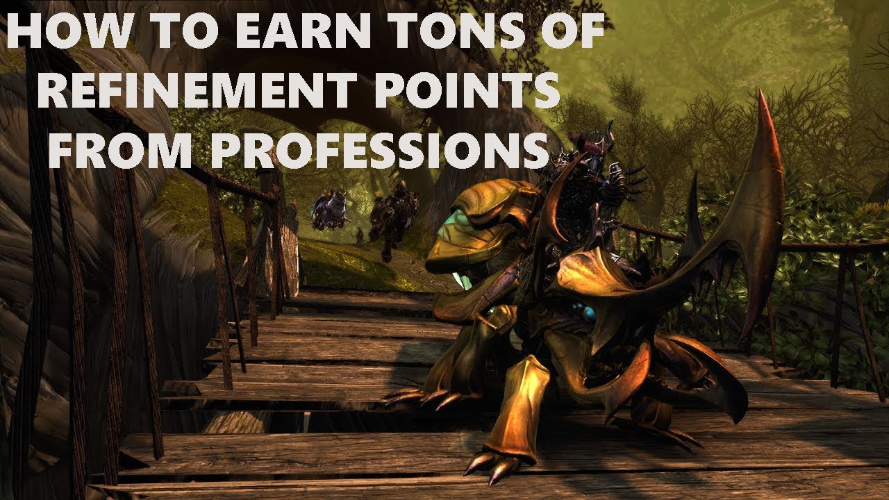 Neverwinter - How to Make Refinement Points From Professions - YouTube