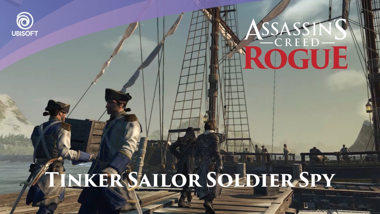 Assassin's Creed: Rogue // Sequence 01 | Memory 03: Tinker Sailor Soldier Spy - YouTube