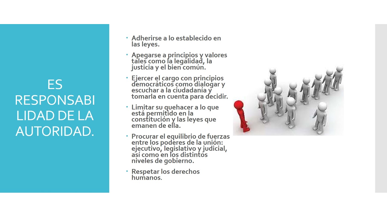 QUÉ ES LA AUTORIDAD - YouTube