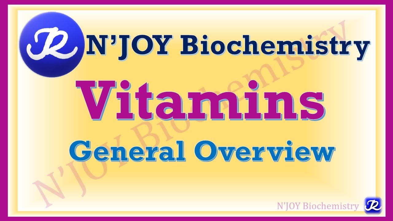 1:Vitamins & Vitamin Like Substances-General Overview| Vitamins ...
