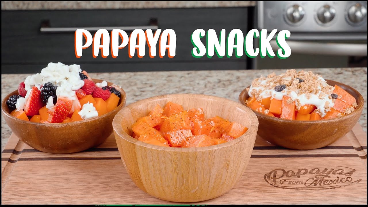 Papaya Snacks Easy Healthy and Delicious Try all of them by Papayas ...
