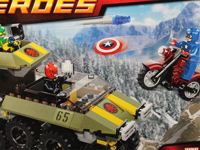 Red Skull Lego Set