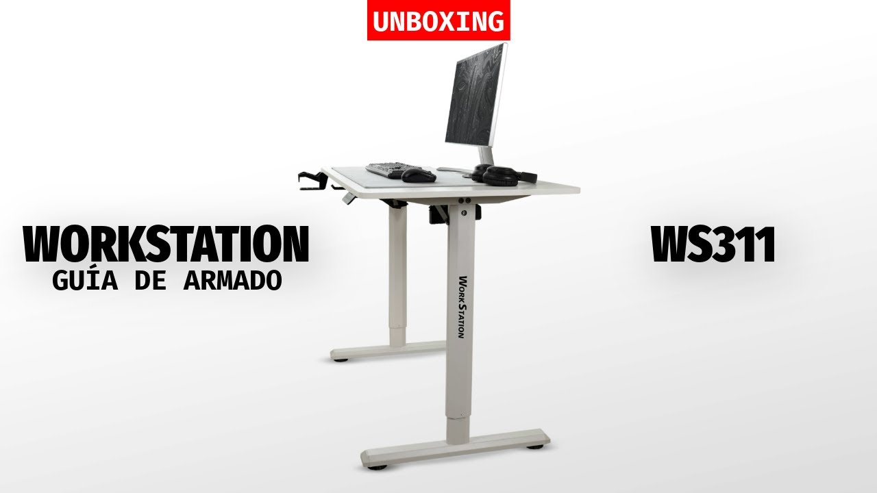 Cómo armar escritorio WS311 WorkStation de Fantech Esports - Escritorio ...