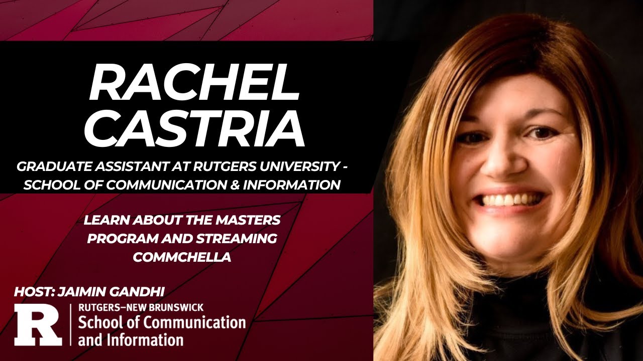 Rachel Castria SCI Career Talks | Grad Assistant Rutgers - YouTube