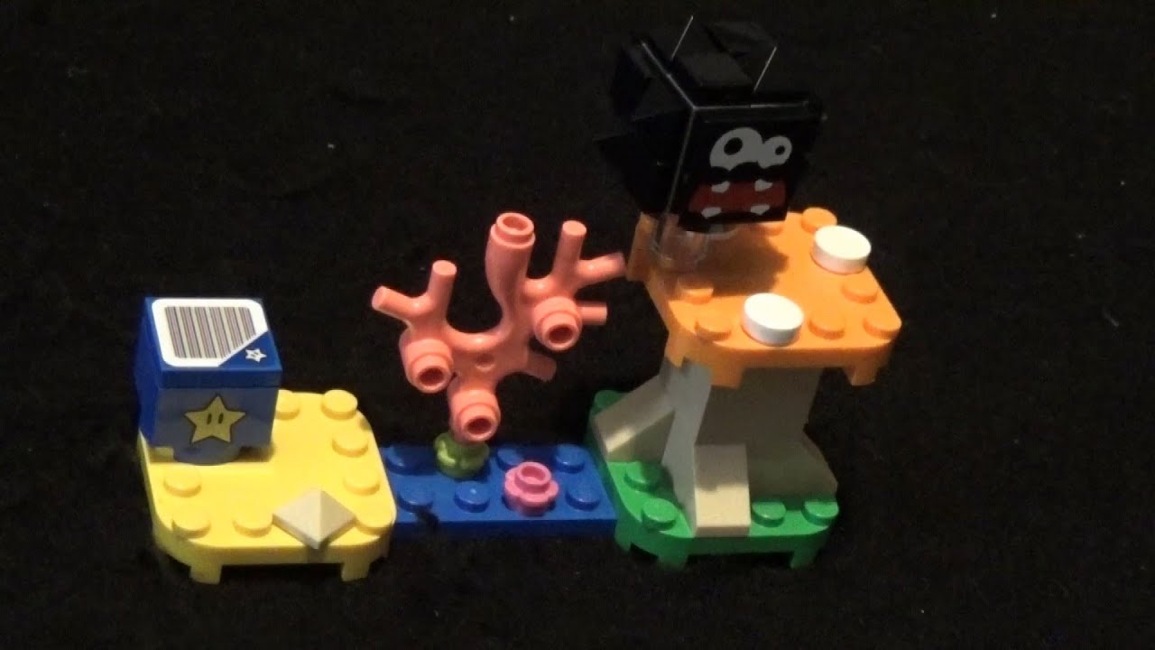 LEGO Super Mario - Fuzzy & Mushroom Platform Expansion Polybag (30389 ...