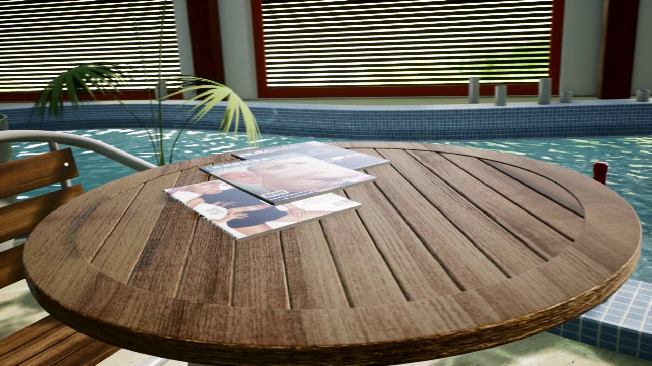 Archviz Pool Test - Impact Render - YouTube