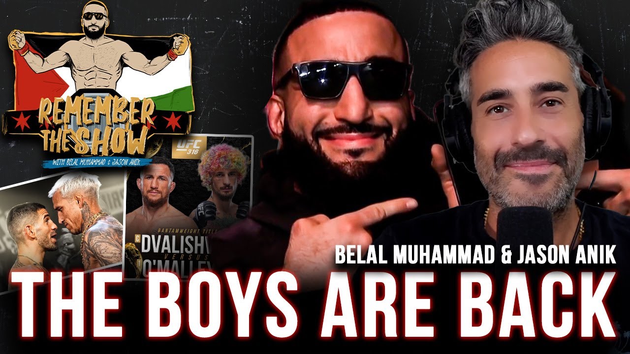 Belal Muhammad’s UFC 315 Recap with Jason Anik + Jon Jones, Patchy Mix ...