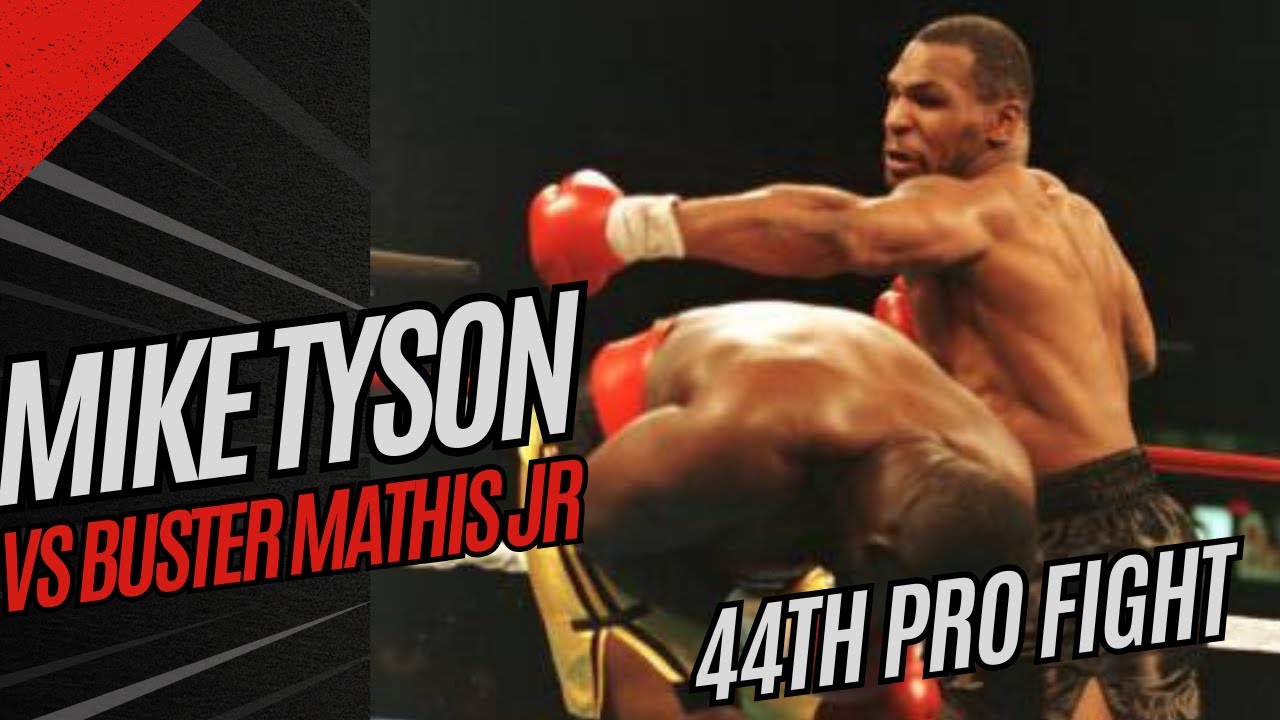 44. Mike Tyson vs Buster Mathis Jr - 44th Pro Fight [December 16th 1995 ...