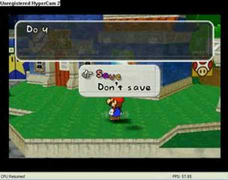 Paper Mario on n64 using custom textures - YouTube