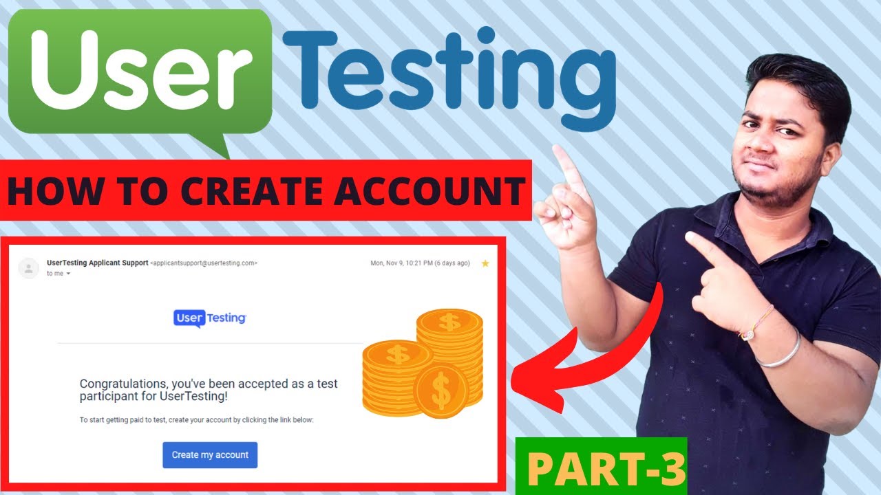 CREATE USER TESTING ACCOUNT STEP BY STEP TO MAKE MONEY ONLINE FAST ...