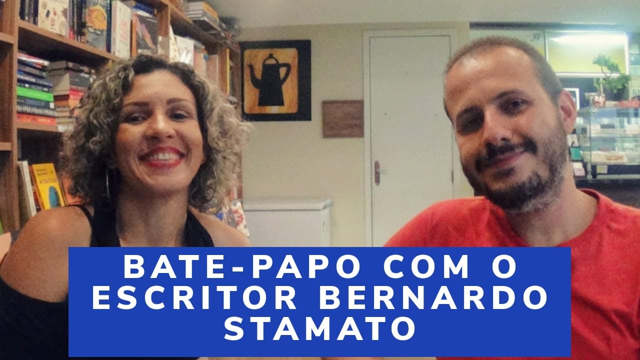 BATE-PAPO COM O ESCRITOR BERNARDO STAMATO | ANA CLAUDIA DE ANGELO - YouTube
