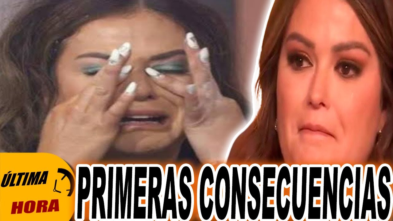 💥🔥PRIMERAS CONSECUENCIAS para Mariana Echeverria TRAS ATAQUES a Arath ...