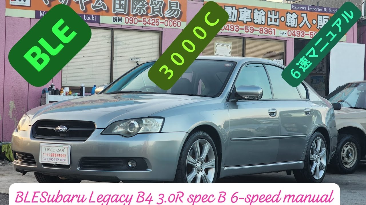 スバルレガシィb4 3.0rスペックb6速マニュアル 3000ccblesubaru Legacy B4 3 0r Spec B 6