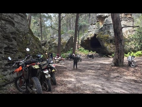 Newnes State Forest Ride led by an XR400 [35] - YouTube
