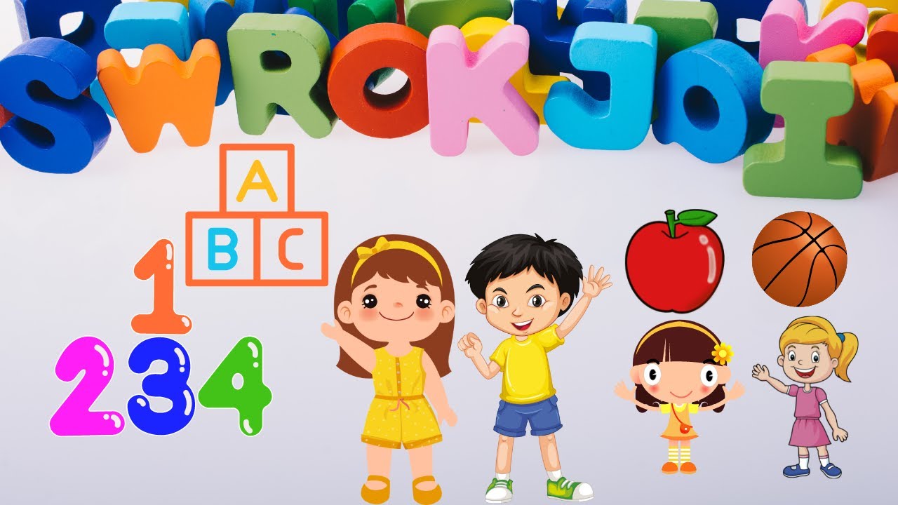 The ABC Song | A for Apple, A for Ant | ABC Flashcards | Numbers 1 to ...