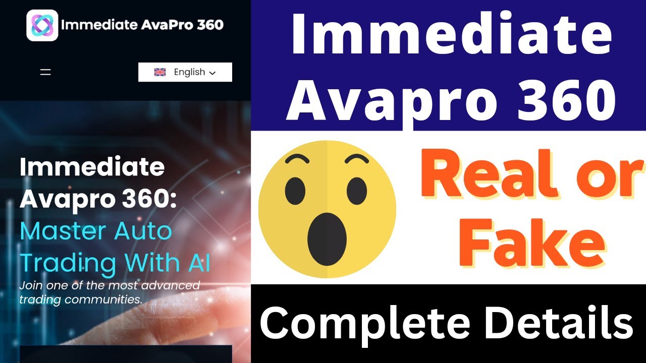 Immediate Avapro 360 Real or Fake | Immediate Avapro 360 Review | Scam ...