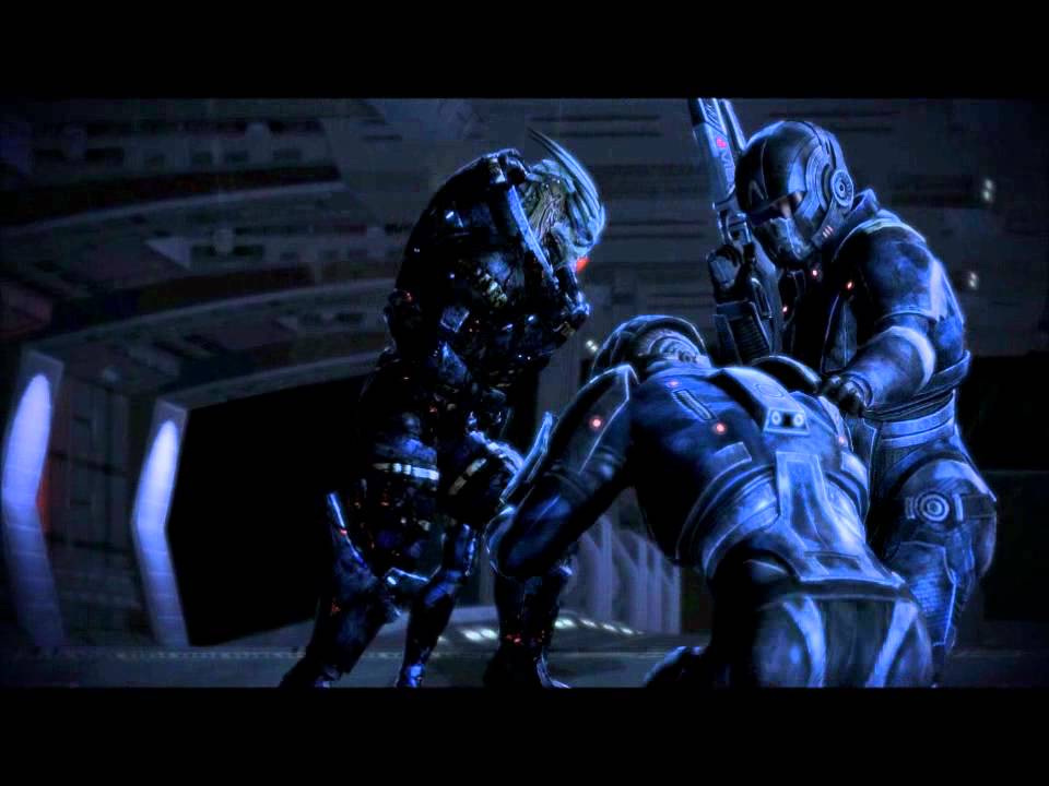 Shepard and Garrus Goodbye scene in Extended CUT Mass Effect 3 - YouTube