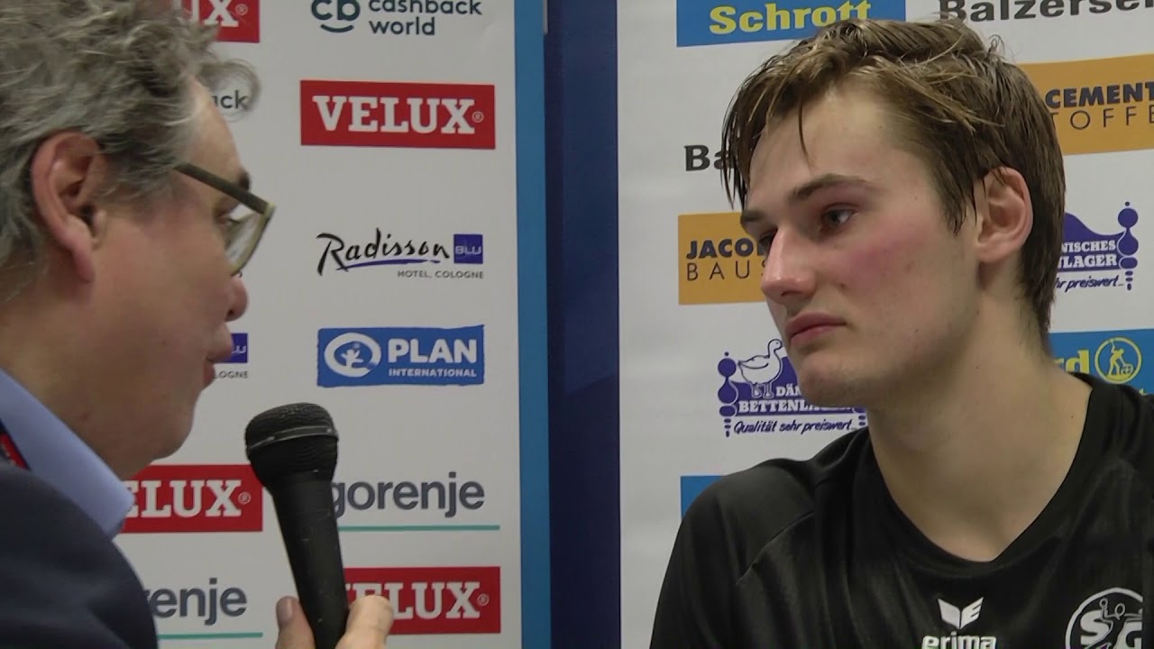 Interview mit Magnus Röd nach dem Spiel gegen RK Celje - YouTube