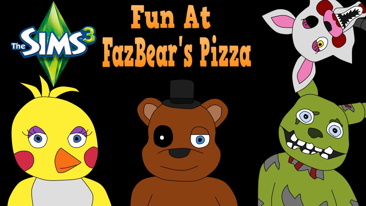 It's Hard Being SpringTrap!-Sims 3 Fun At FazBear's Pizza-Episode 2 ...