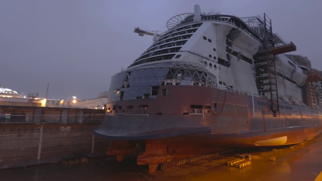 Celebrity Edge Float Out - YouTube