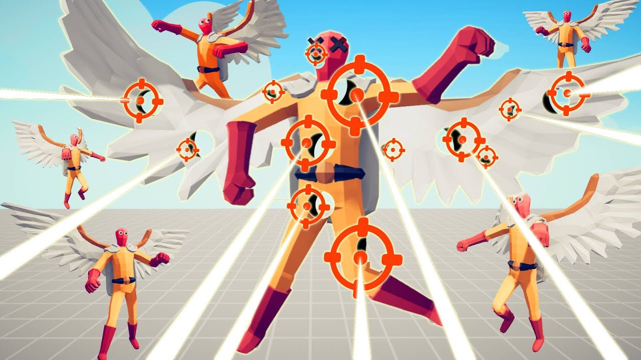 ALL HAVE WINGS vs DEADEYE | TABS - Totally Accurate Battle Simulator ...