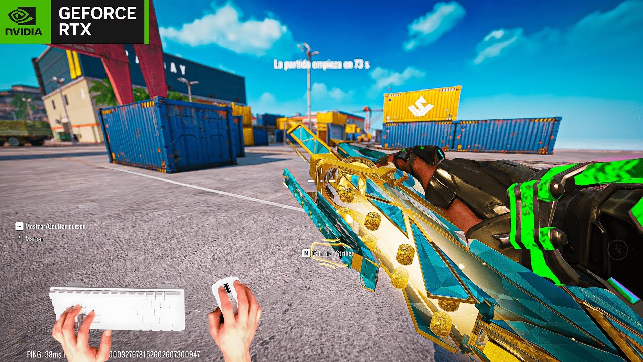 La nueva P90 es Perfecta / Handscam 2K BloodStrike Max Graphics - YouTube