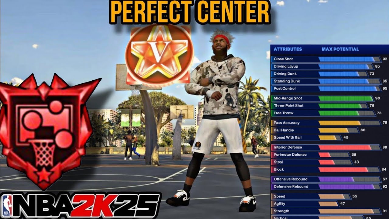 BEST CENTER BUILD ON NBA 2K25 "DOMINANT CENTER" - YouTube