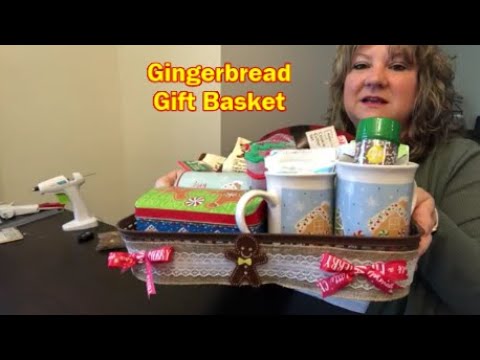 Gingerbread Gift Basket - YouTube