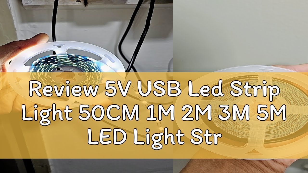 Review 5V USB Led Strip Light 50CM 1M 2M 3M 5M LED Light Strip usb ...