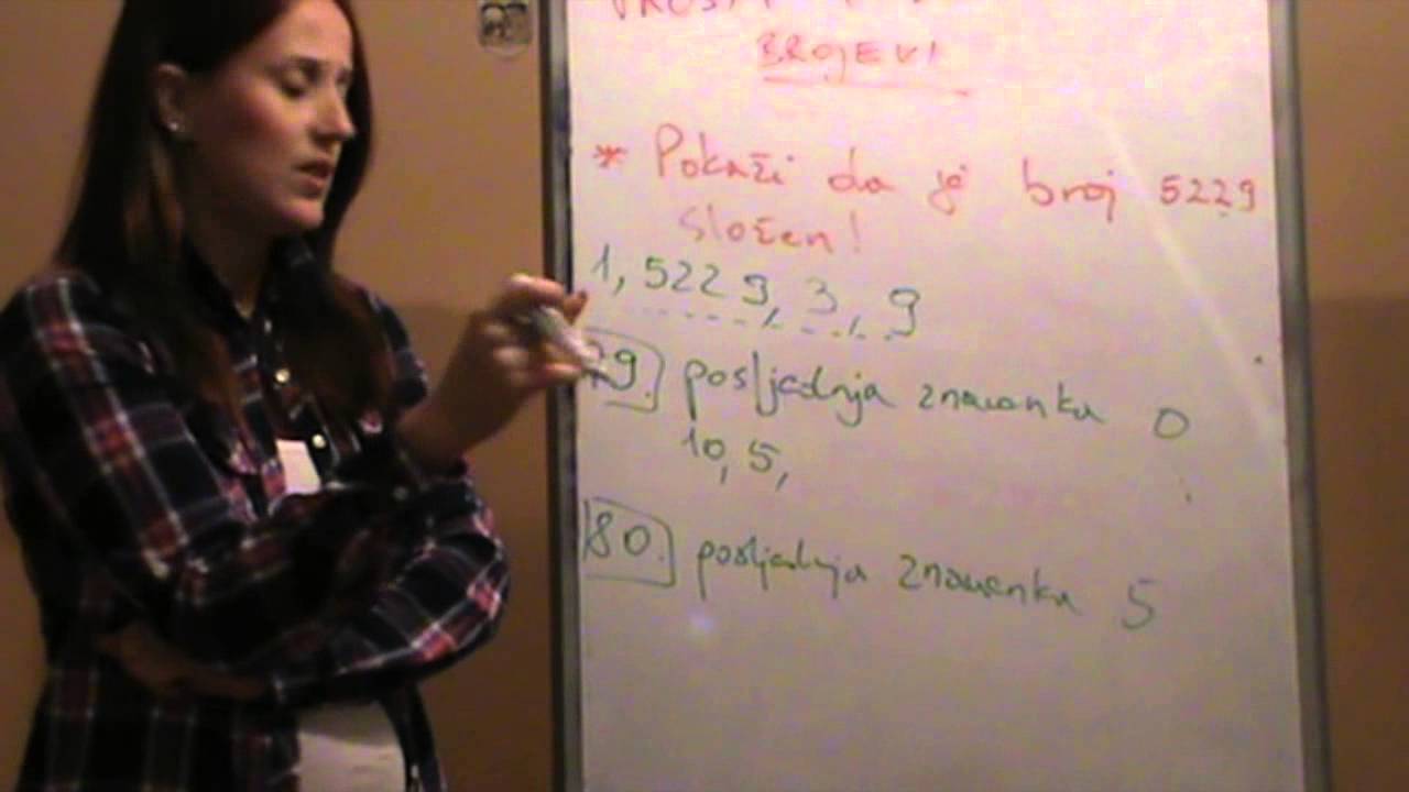 Prosti i slozeni brojevi 02 - YouTube