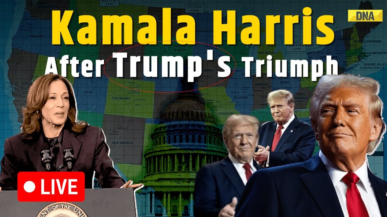 USA Election Results 2024 LIVE: Kamala Harris Remarks After Donald ...
