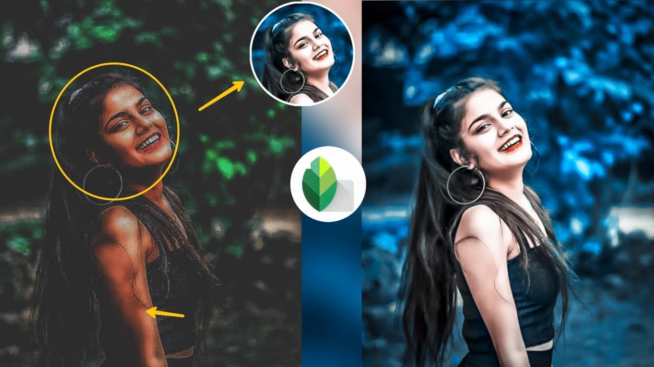 Moody Blue tone Photo Editing Snapseed | Blue tone Photo Editing ...