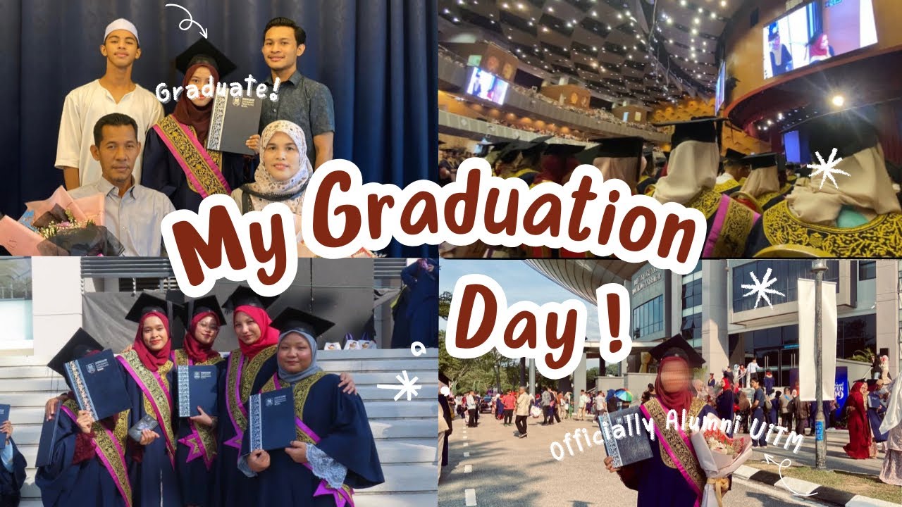 Graduation Day Vlog | Istiadat Konvokesyen UiTM ke-99 - YouTube