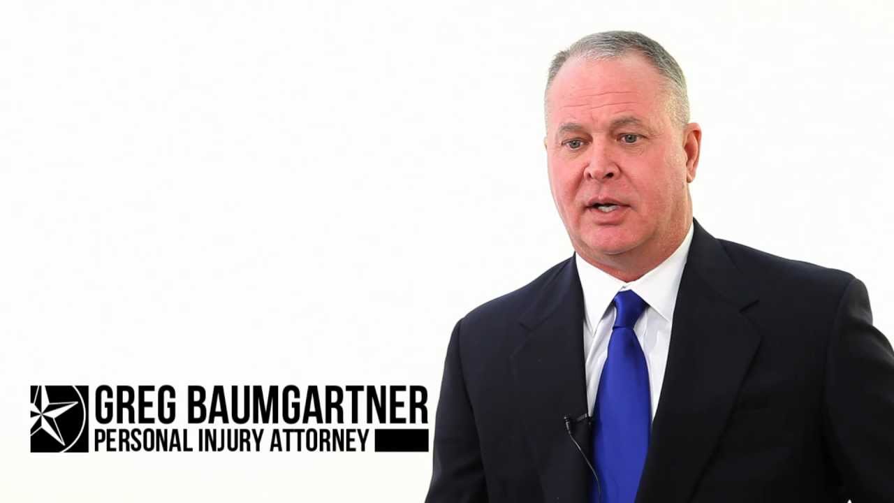 Greg Baumgartner: Houston Personal Injury Attorney - YouTube