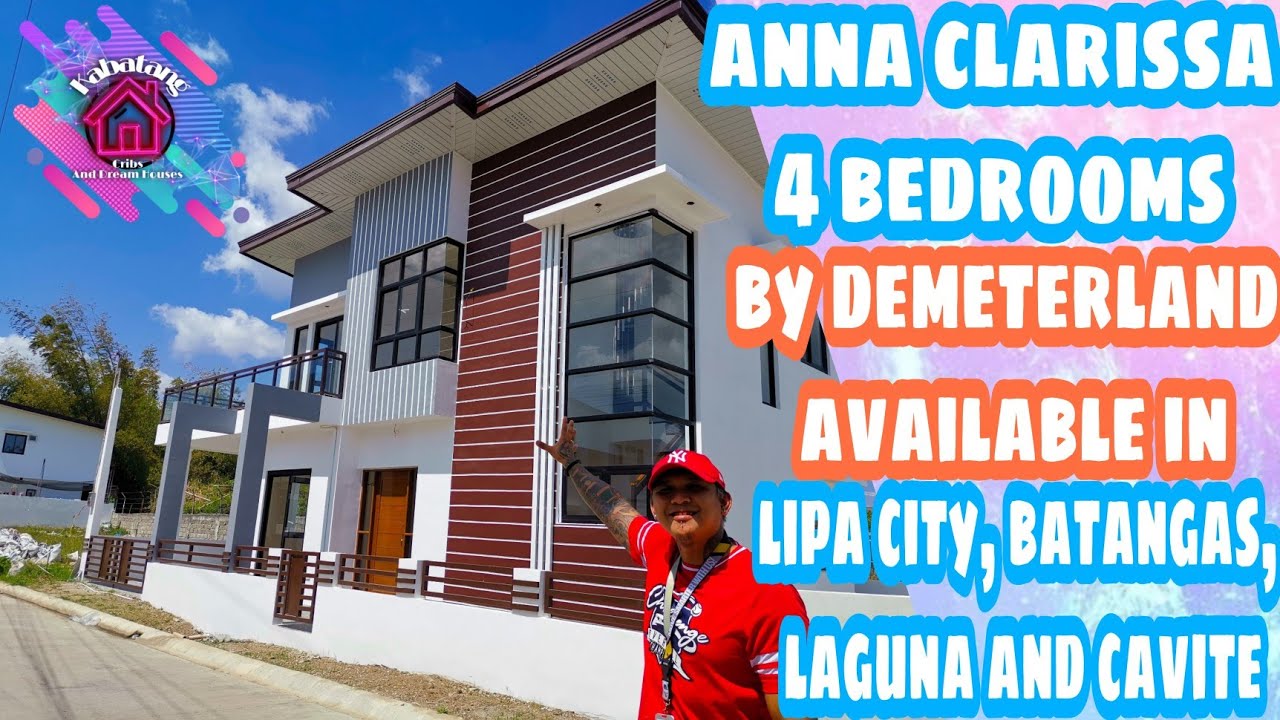 ANNA CLARISSA 4BR BY DEMETERLAND CAN BE SEEN @ LIPA CITY, BATANGAS, LAGUNA AND CAVITE! HOUSE ...