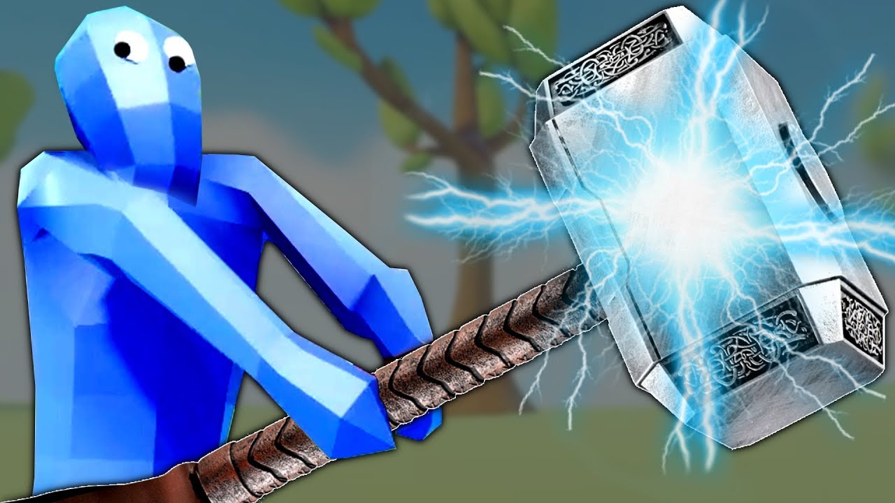 THOR'S LIGHTNING STRIKE! - TABS new units and physics update - YouTube