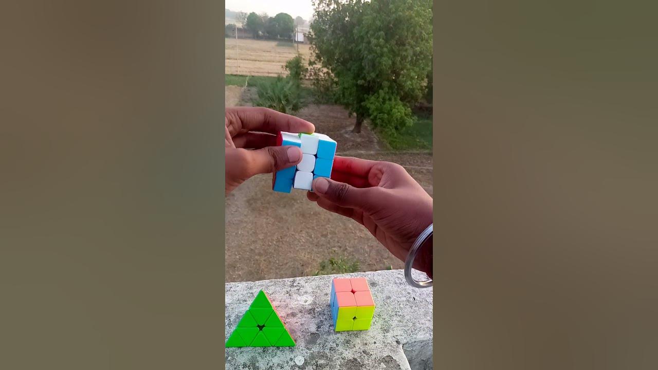 Dot pattern making on cube #viral #trending cube #shorts #viralshorts - YouTube