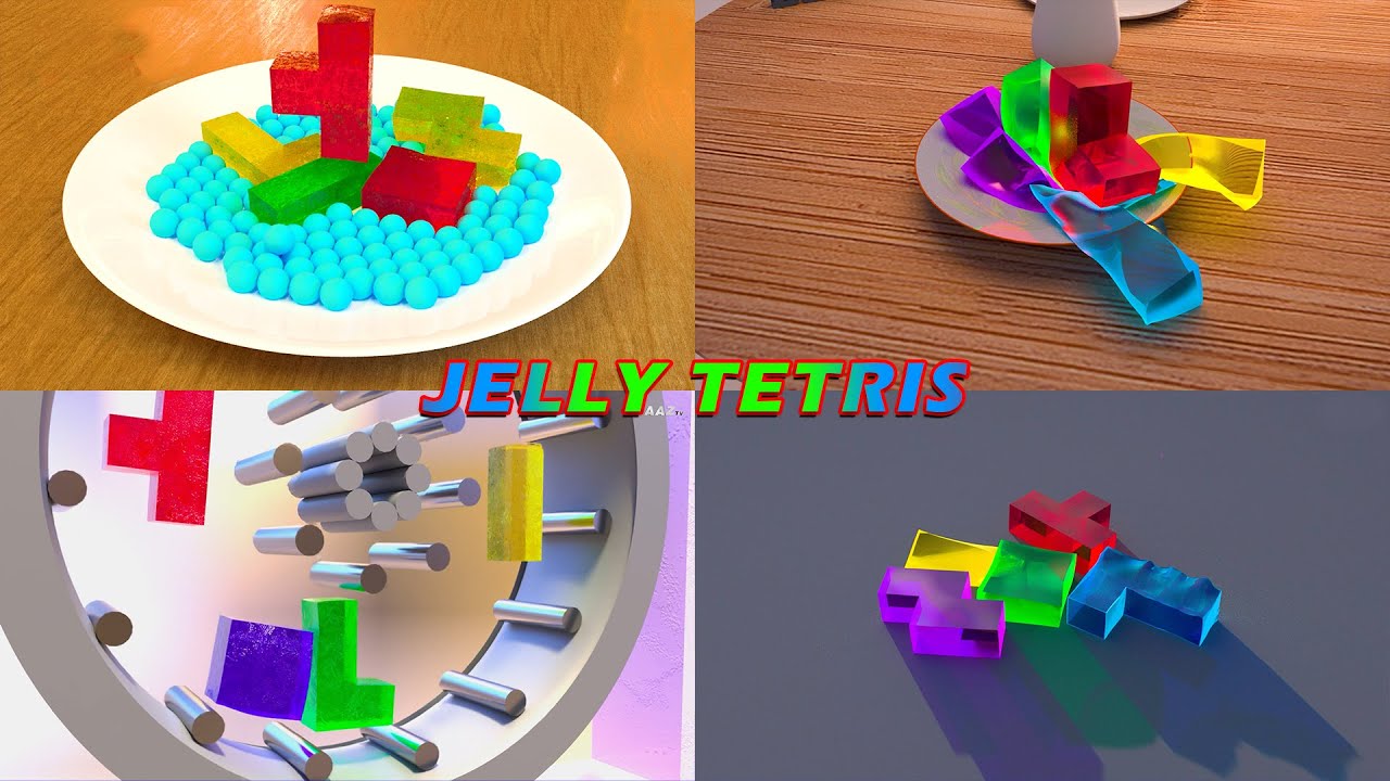 Jelly Tetris Simulation Compilation | Satisfying Jelly Tetris Relaxing ... Jelly Tetris Simulation Compilation | Satisfying Jelly Tetris Relaxing ...