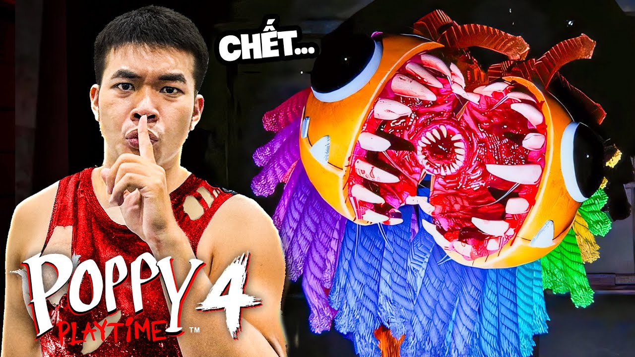 Tôi HOÀN THÀNH 100% Poppy Play Time Chapter 4 - YouTube