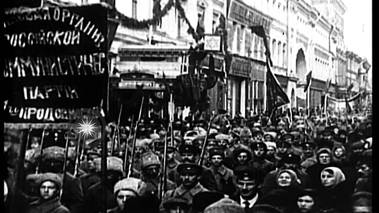 The Red Army troops march in front of the Kremlin in Moscow, Russia. HD ...