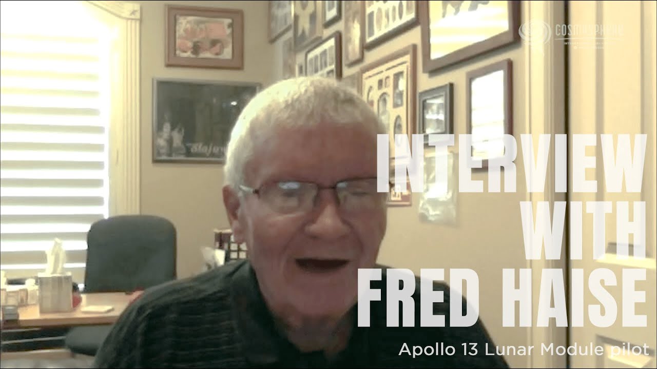 Astronaut Fred Haise discusses the accidental way in which he became an ...