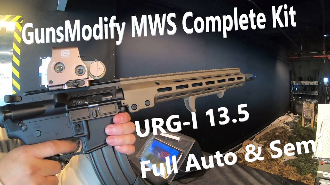 GunsModify MWS Complete Kit URG-I Full Auto & Semi Auto - YouTube