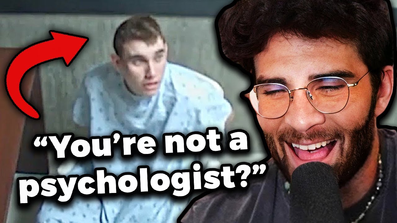 What Pretending To Be Crazy Looks Like | Hasan Reacts To JCS - YouTube