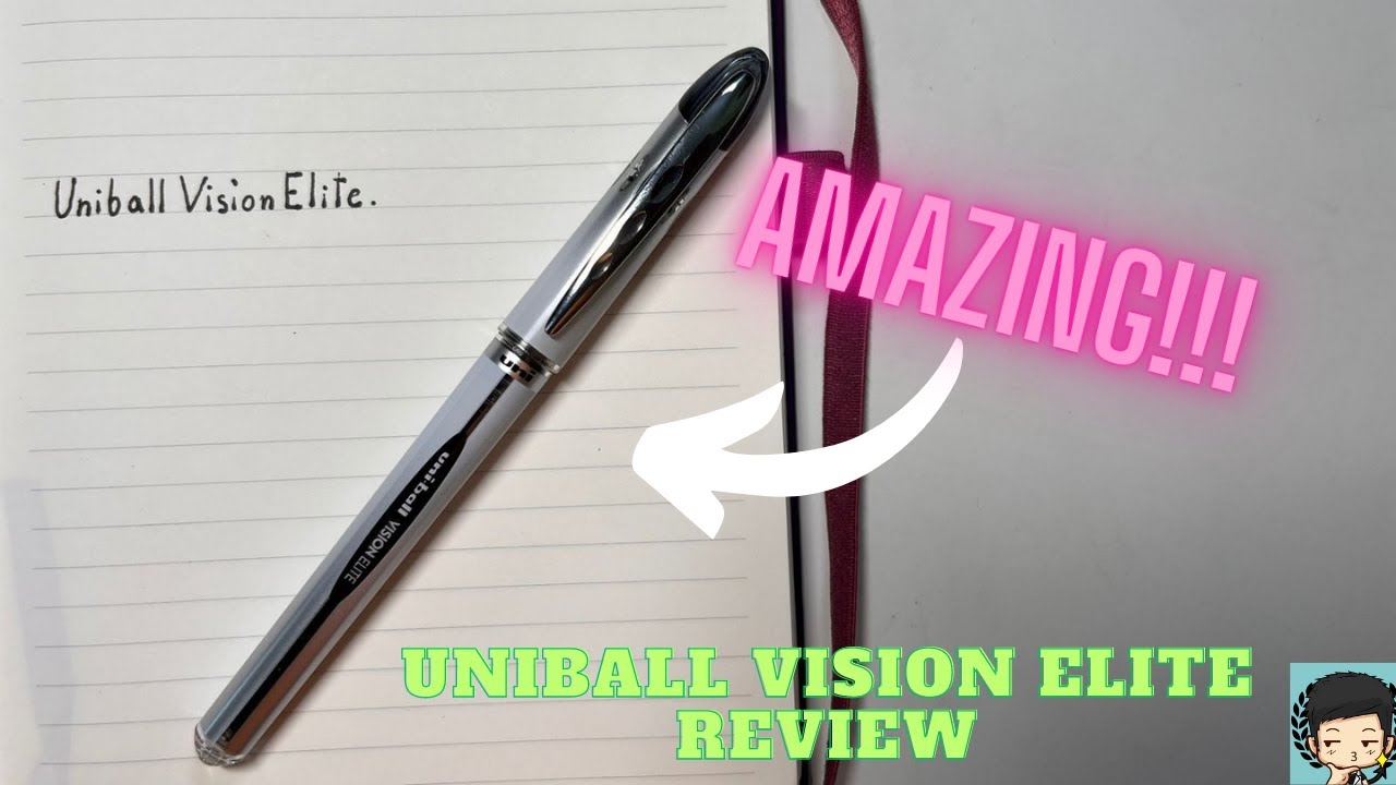 Uniball Vision Elite Review| Pen Pal - YouTube