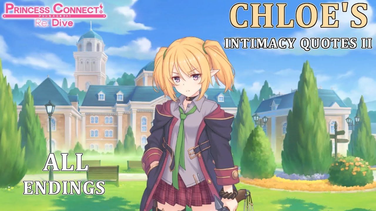 Princess Connect Re:Dive - Chloe's Intimacy Episodes II ALL Choices ...