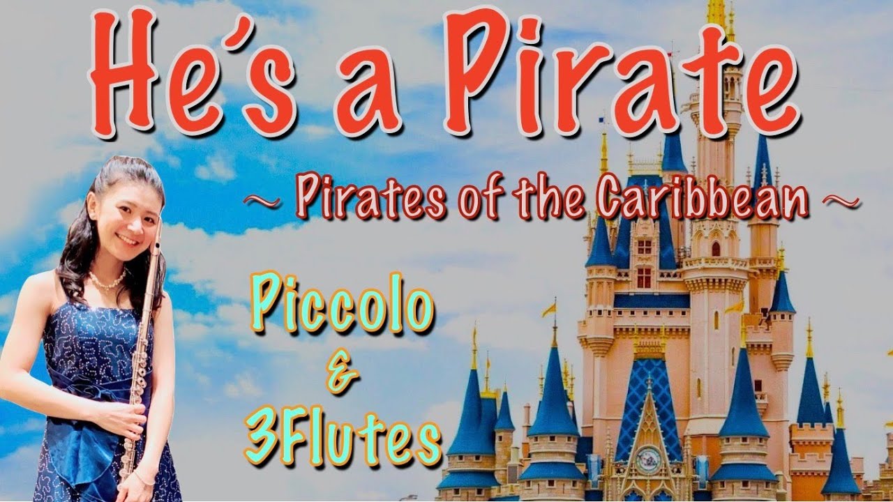 He's a Pirate / Pirates of the Caribbean / Disney / Piccolo&Flute ...