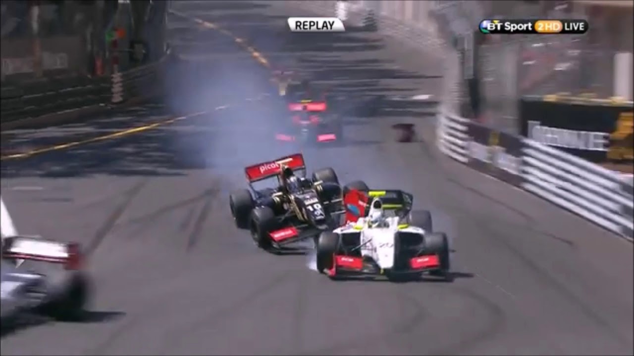 Monaco Crash Compilation - YouTube