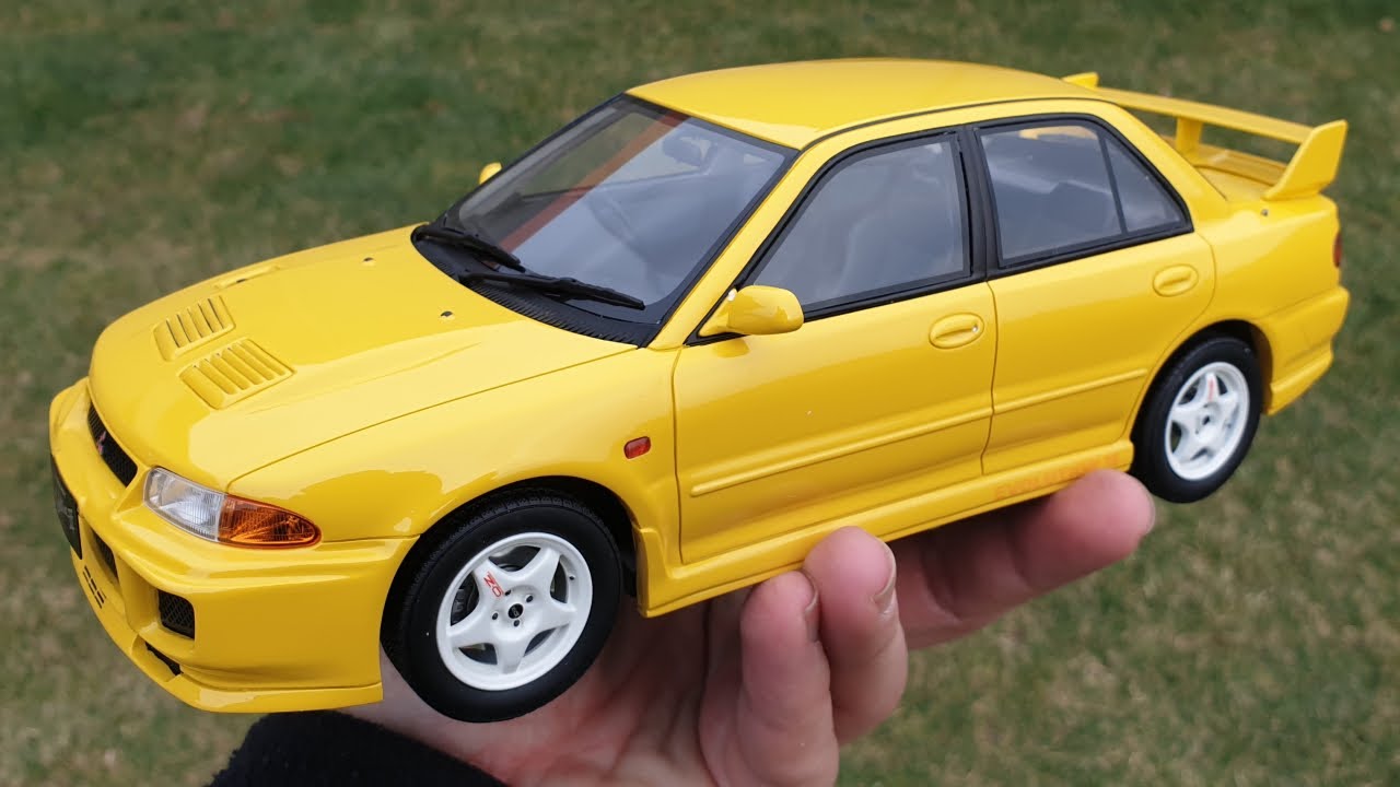 Mitsubishi Lancer EVO III 1995 Dandelion Yellow - Otto-mobile 1/18 ...